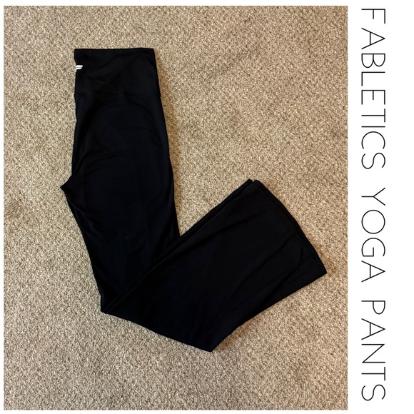 Fabletics | Pants & Jumpsuits | Fabletics Oasis Pure Lux Black Yoga ...
